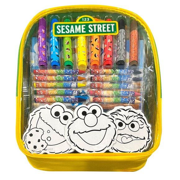 Sesame Street | Accessories | Sesame Street Art Activity Backpack ...